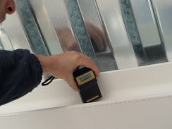 Controllo spessore vernice intumescente